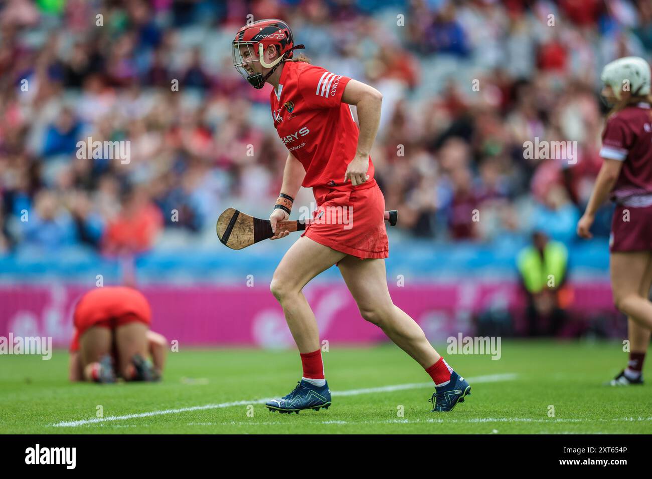 August 11tth, 2024, Katrina Mackey of Cork during the All Ireland Camogie Final: Cork vs Galway ...