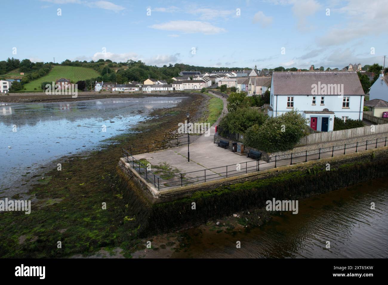 The old harbour at Killyleagh, County Down, Northern Ireland Stock ...