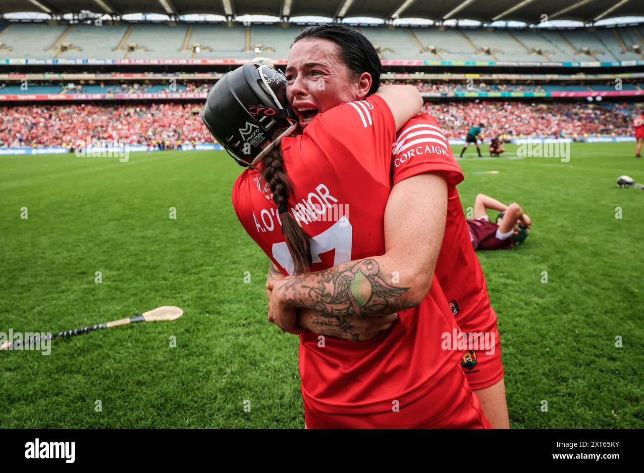 August 11tth, 2024, Amy O Connor and Ashling Thompson of Cork during ...