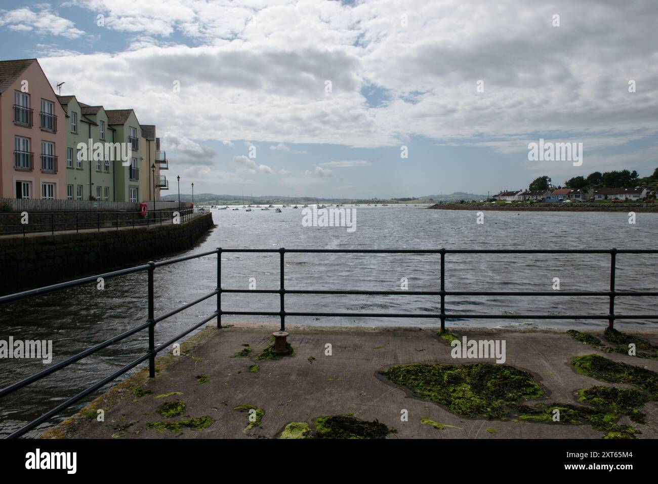 The old harbour at Killyleagh, County Down, Northern Ireland Stock ...