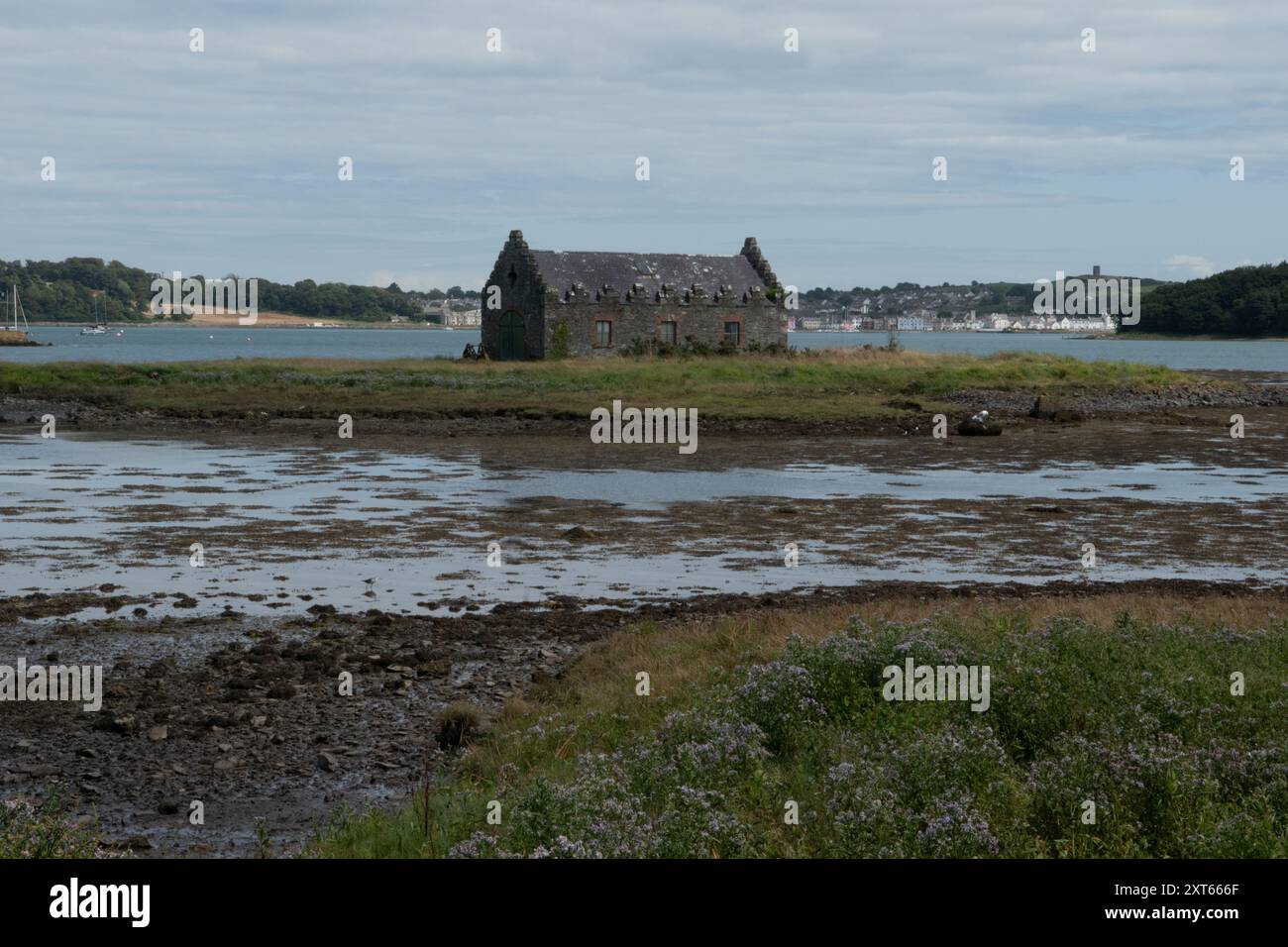 Boathouse at Castle Ward, County Down, Northern Ireland Stock Photo - Alamy