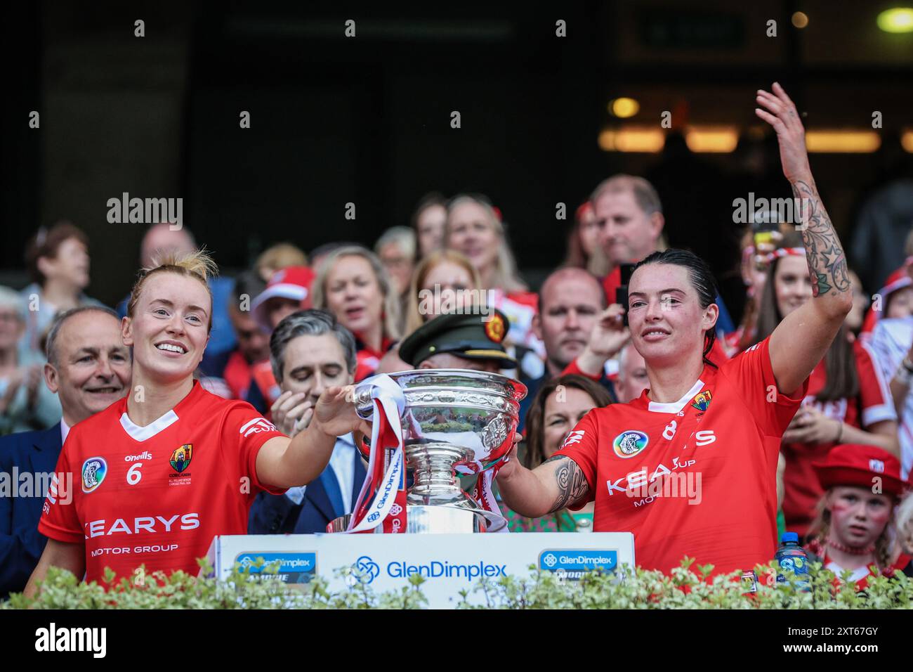 August 11tth, 2024, Laura Treacy and Ashling Thompson of Cork during ...