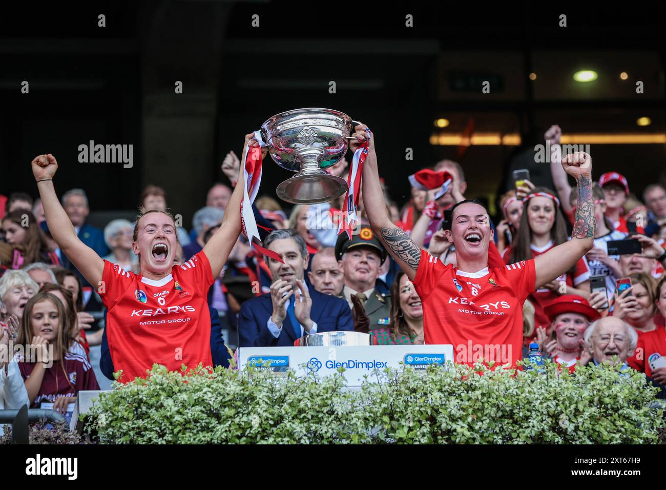 August 11tth, 2024, Laura Treacy and Ashling Thompson of Cork during ...