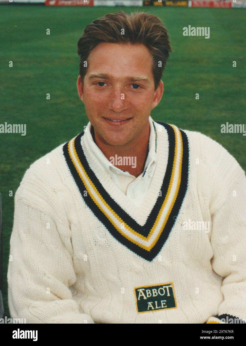 MATTHEW KEECH, HAMPSHIRE CC, 1996 PIC MIKE WALKER 1996 Stock Photo - Alamy