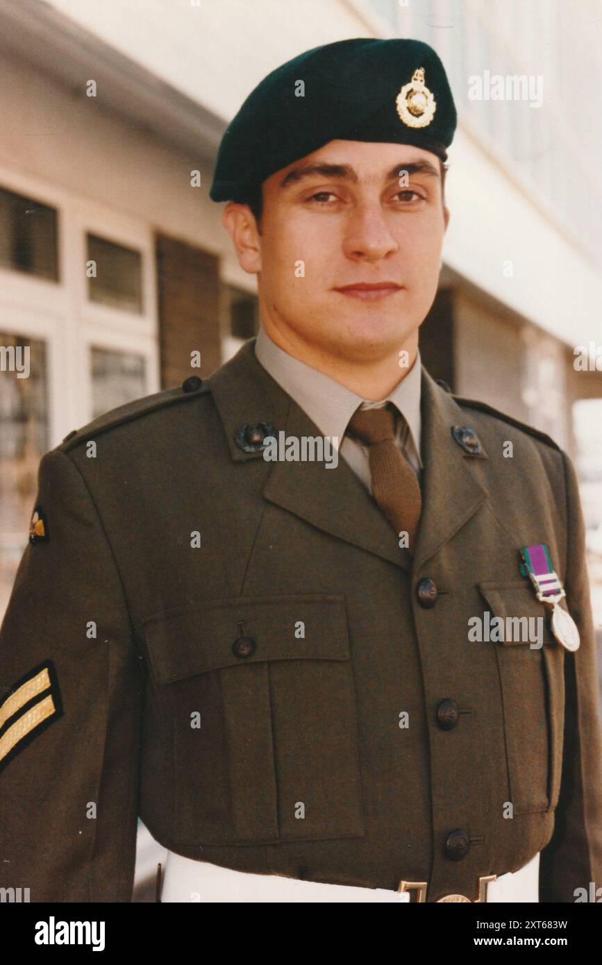 ROYAL MARINE STEVEN LEECH COURT MARTIAL , PORTSMOUTH. HE SHOT A RAT ...