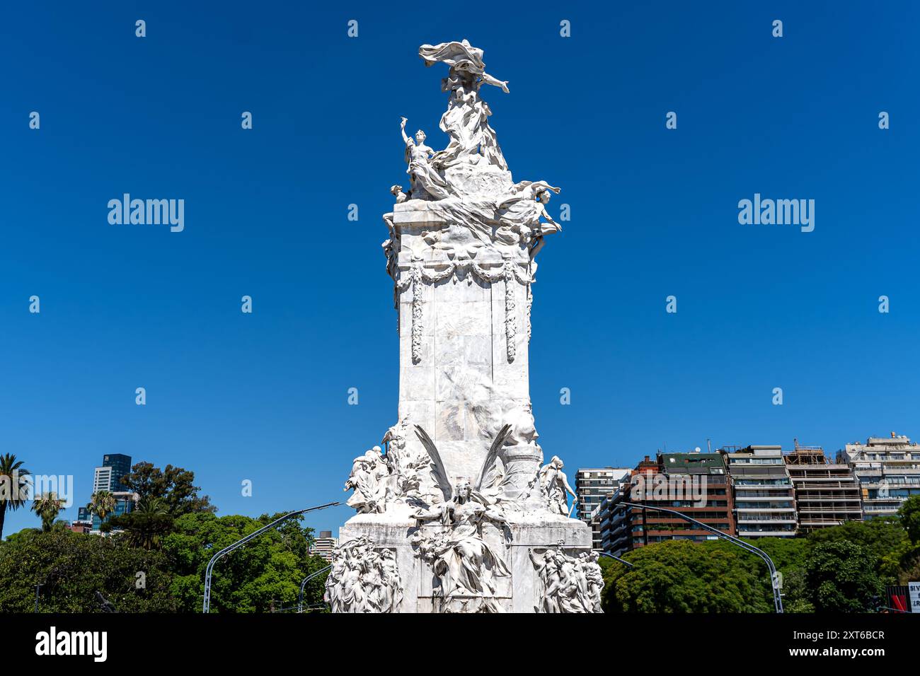 Buenos Aires, Argentina - 08 08 2024: View of the beautiful historical ...
