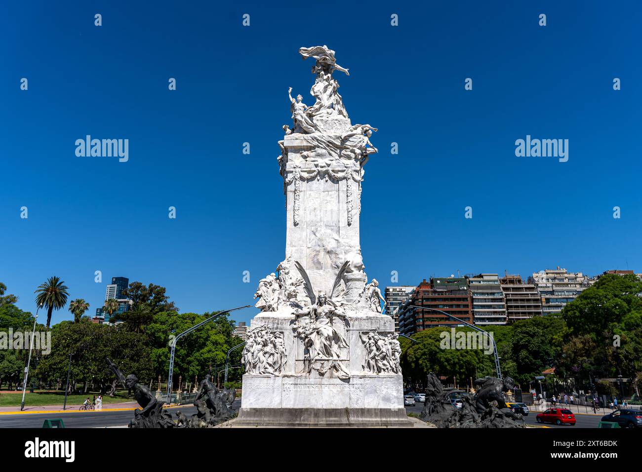 Buenos Aires, Argentina - 08 08 2024: View of the beautiful historical ...
