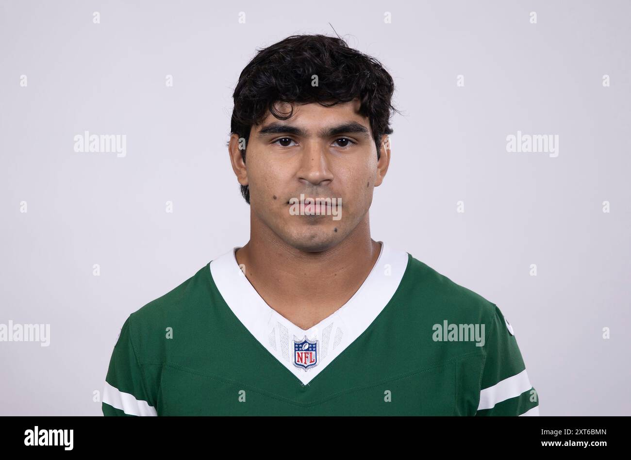 This is a 2024 photo of Jimmy Ciarlo of the New York Jets NFL football ...