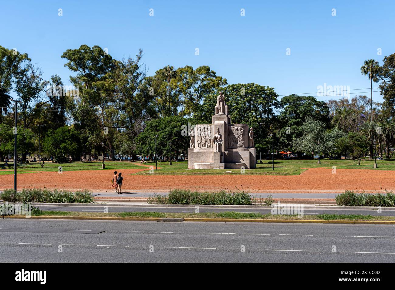Buenos Aires, Argentina - 08 08 2024: View of the beautiful historical ...