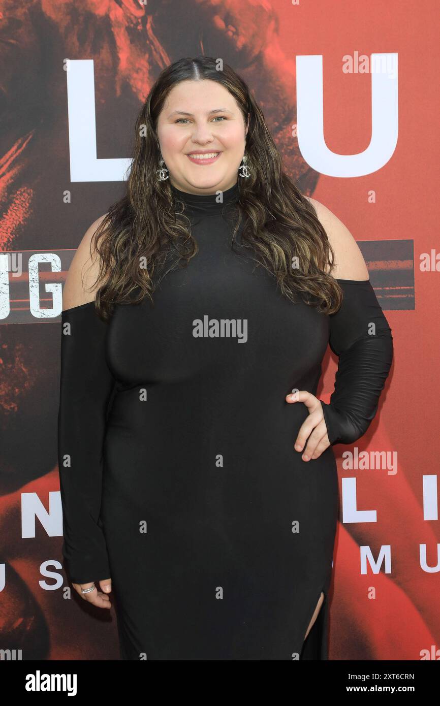 August 12, 2024, Los Angeles, California, USA: Hannah Pistoia at the ...