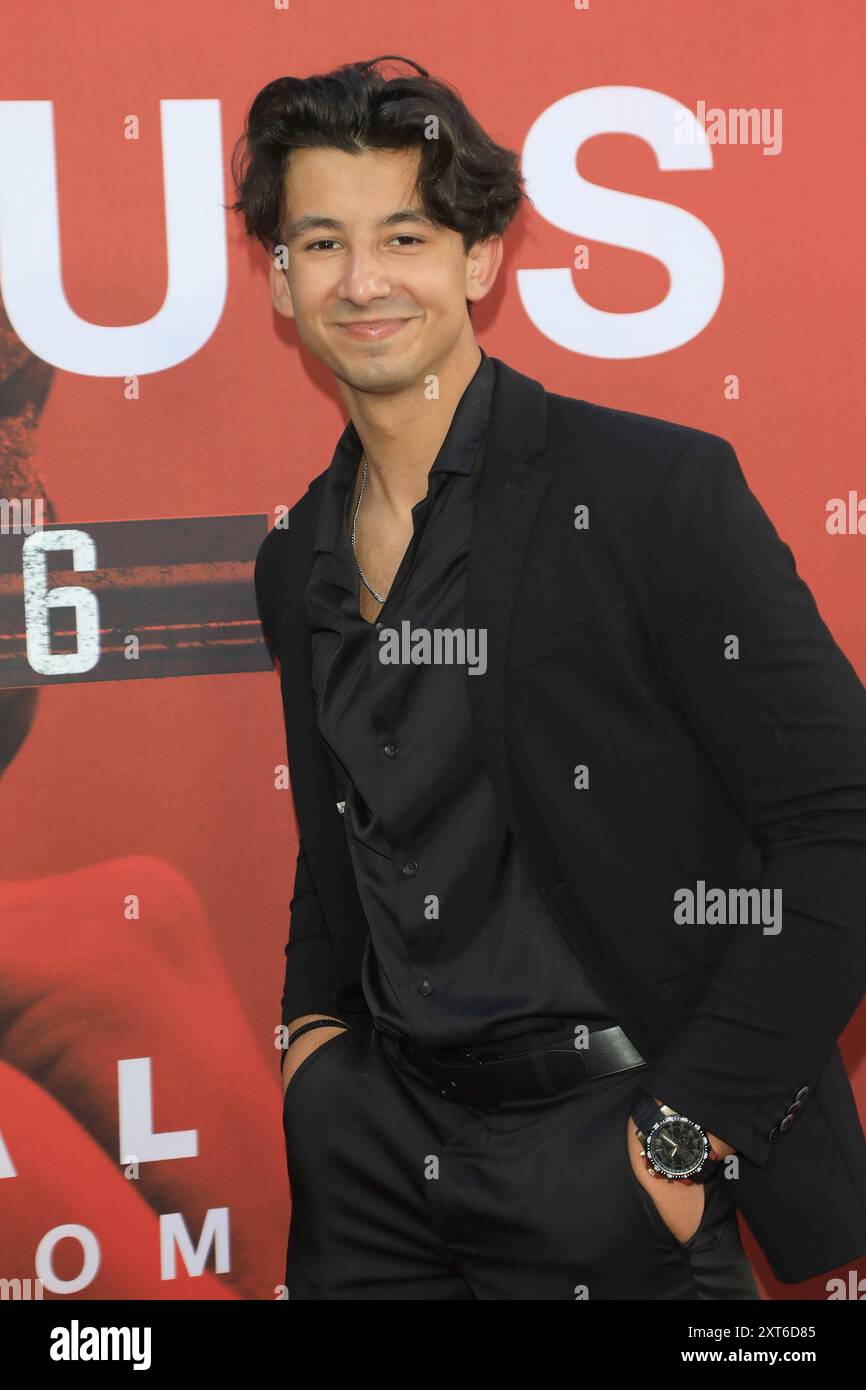 August 12, 2024, Los Angeles, California, USA: Matthew Ramos at the ...