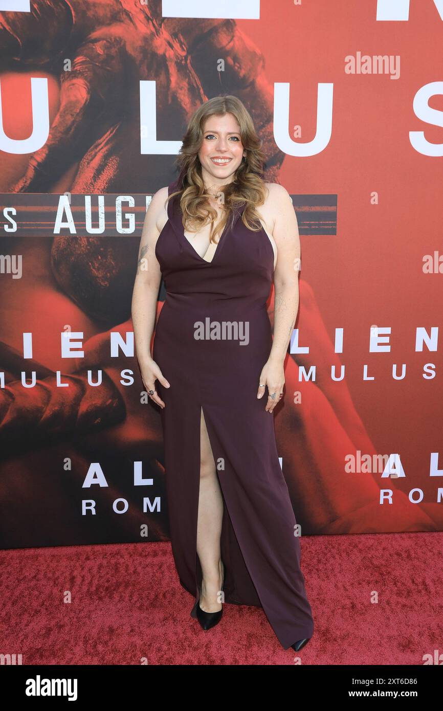 August 12, 2024, Los Angeles, California, USA: Megan Cruz at the Alien ...