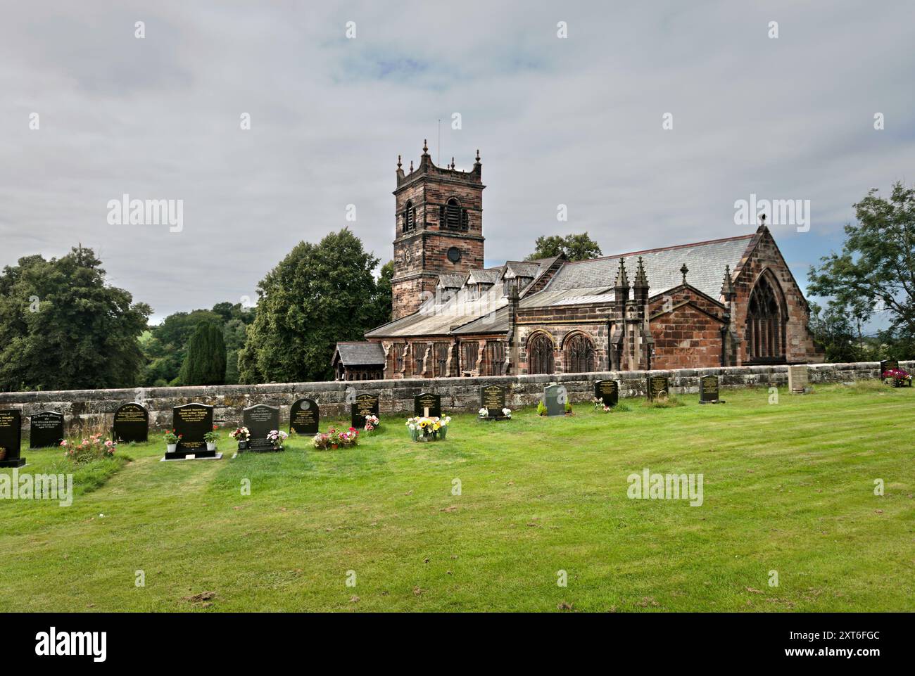St Mary's Church, Rostherne, Cheshire Stock Photo - Alamy