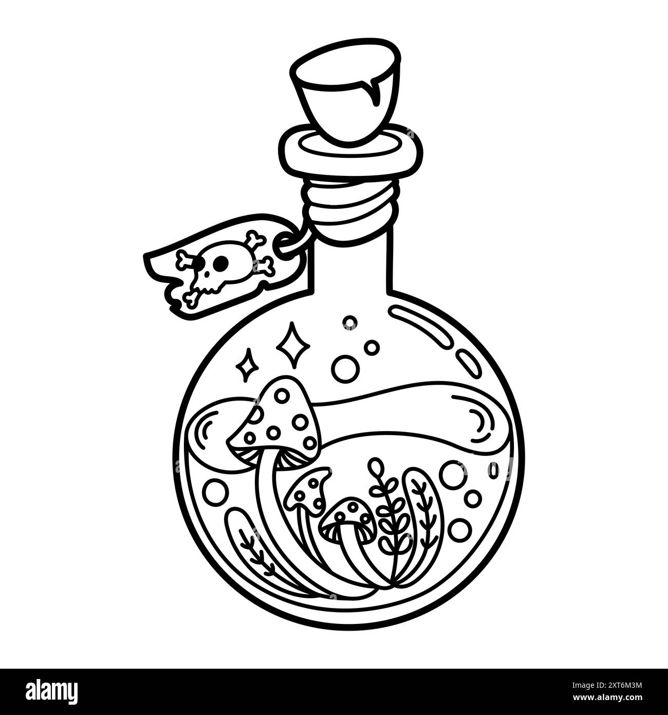 wizard skull coloring pages