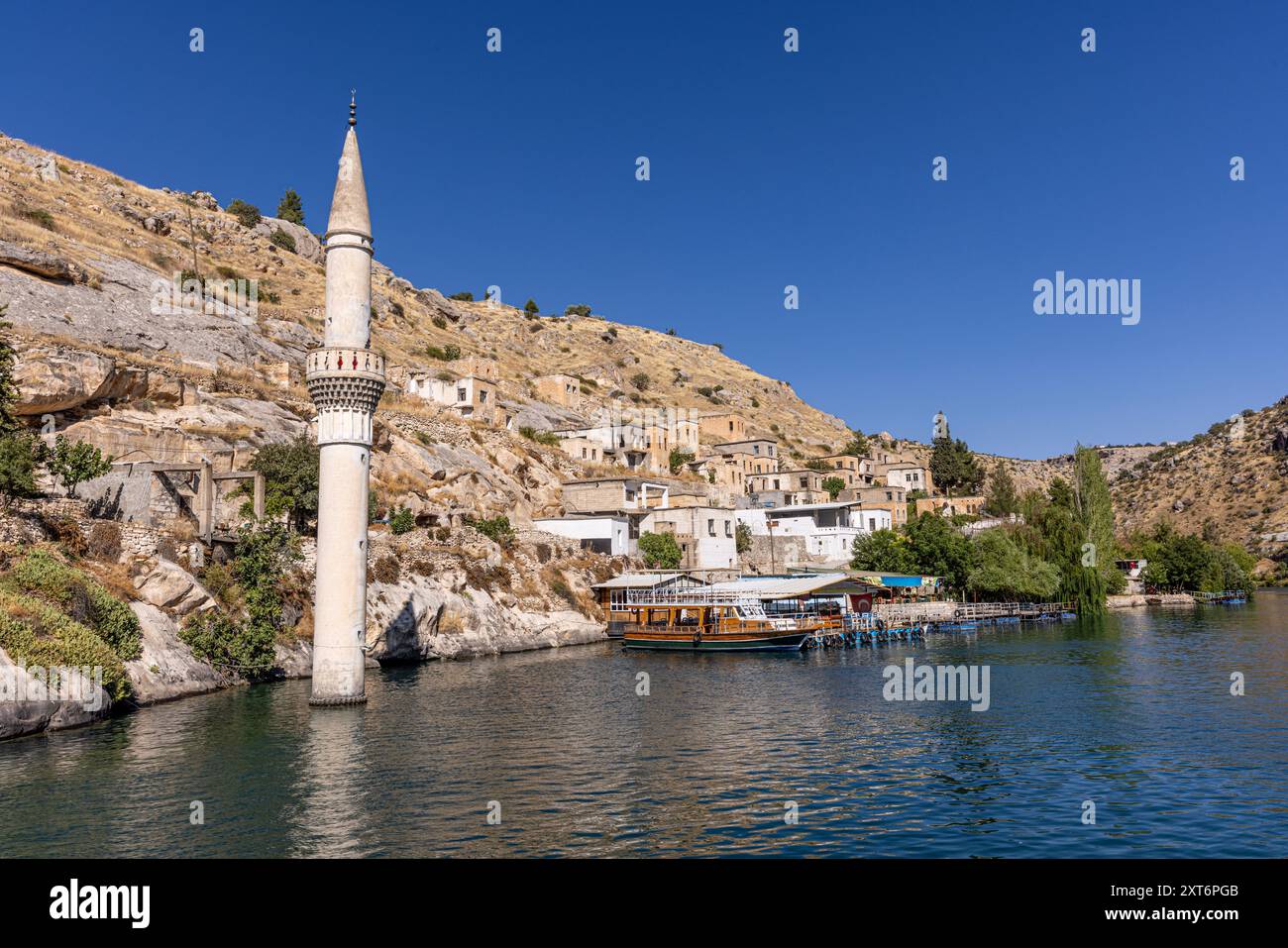 Sunken village in halfeti hi-res stock photography and images - Alamy