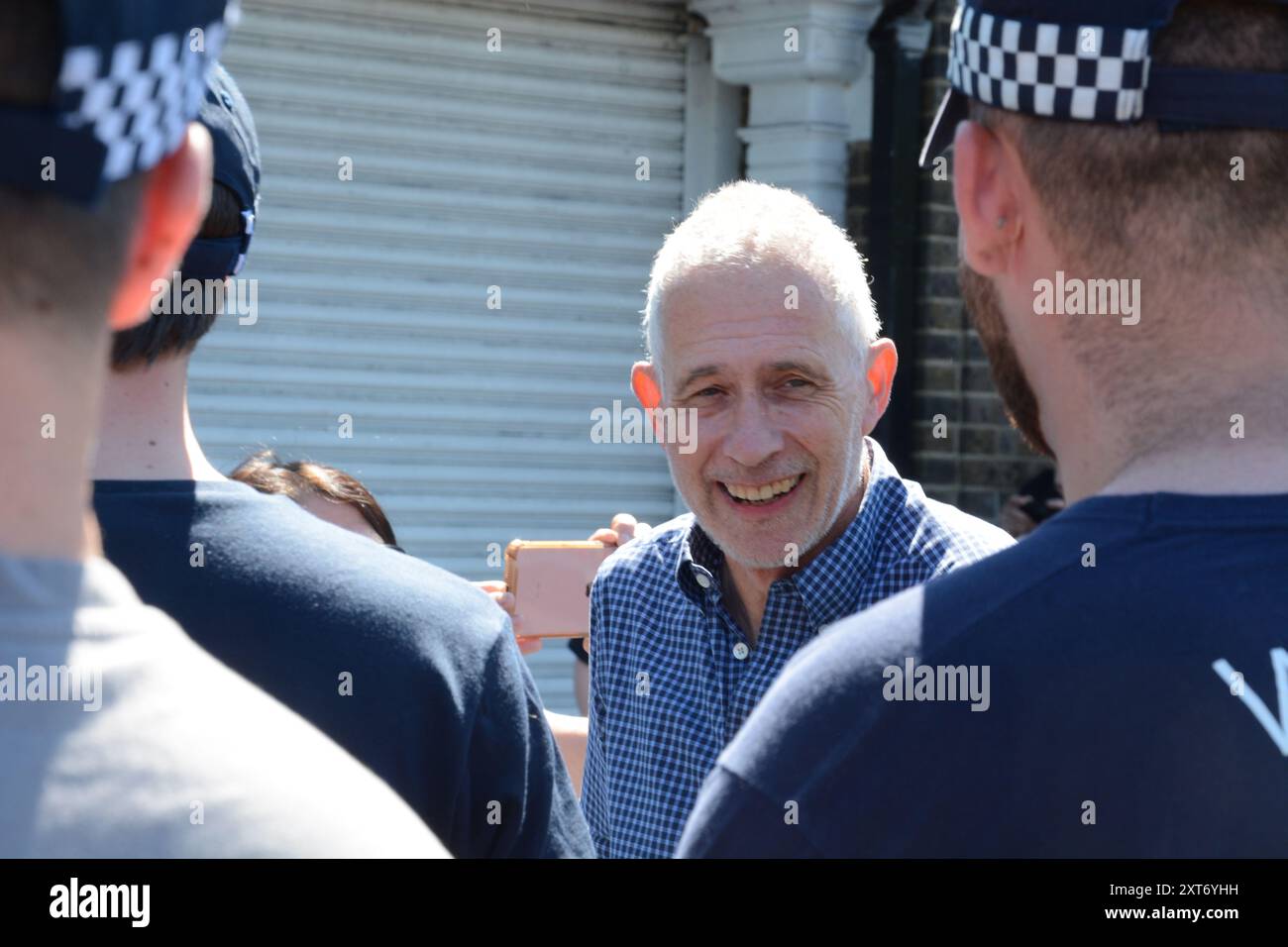 Sir Jim Smith rode his bike to see Banksy's final work in a series of 9 ...