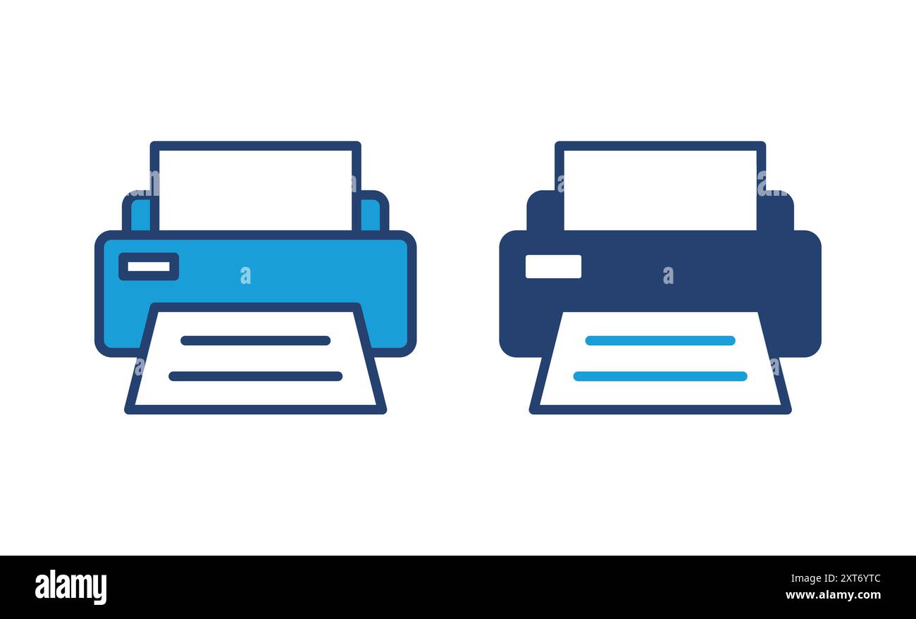 Print icon vector. printer icon vector Stock Vector Image & Art - Alamy