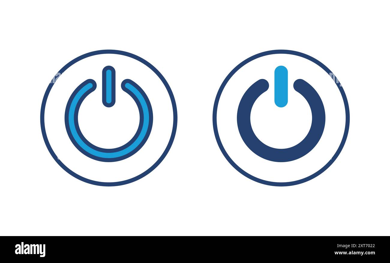 Power icon vector. Power Switch Icon. Electric power Stock Vector Image ...