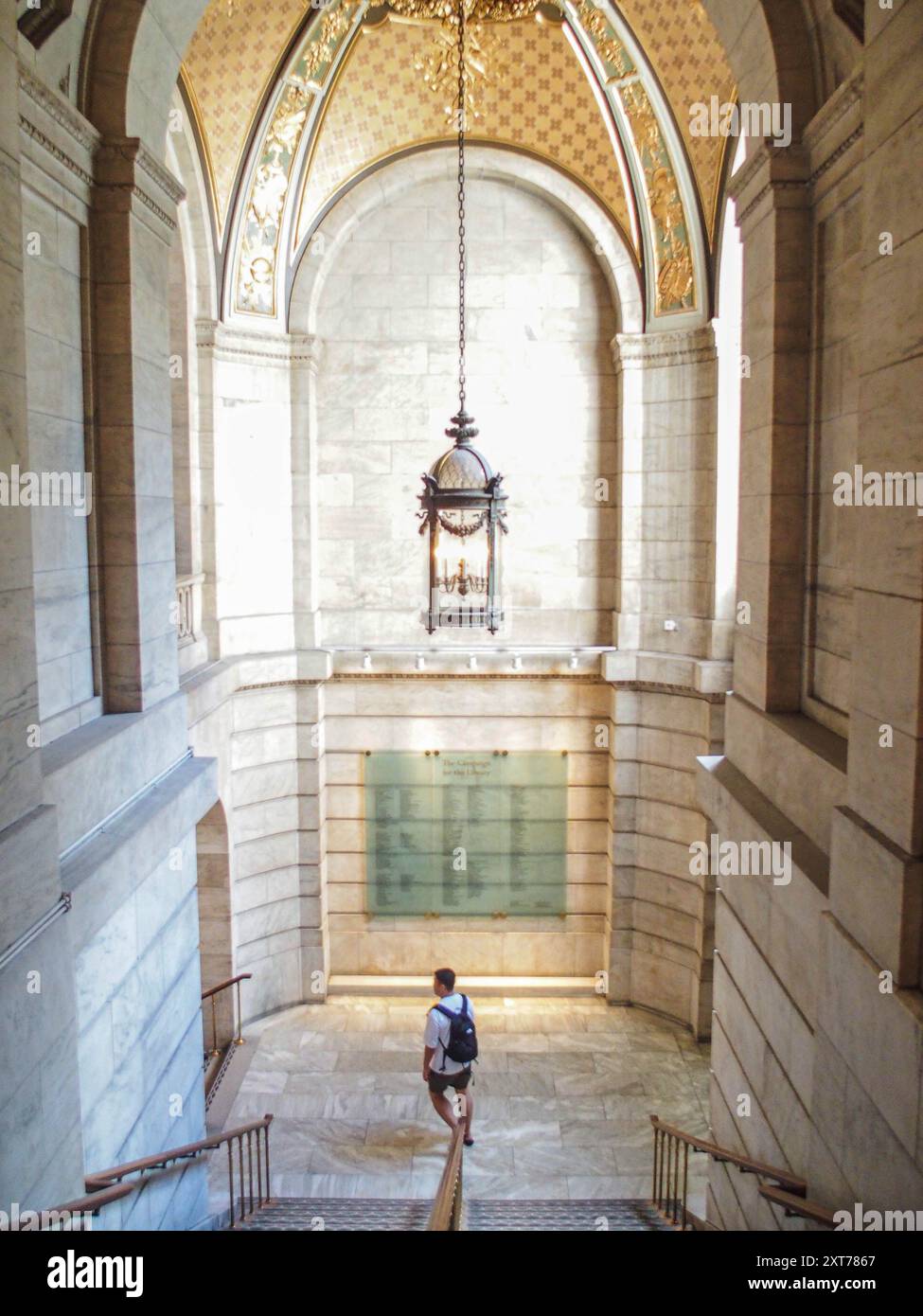 New York, New York, USA. 13th Aug, 2024. The interior of a back ...