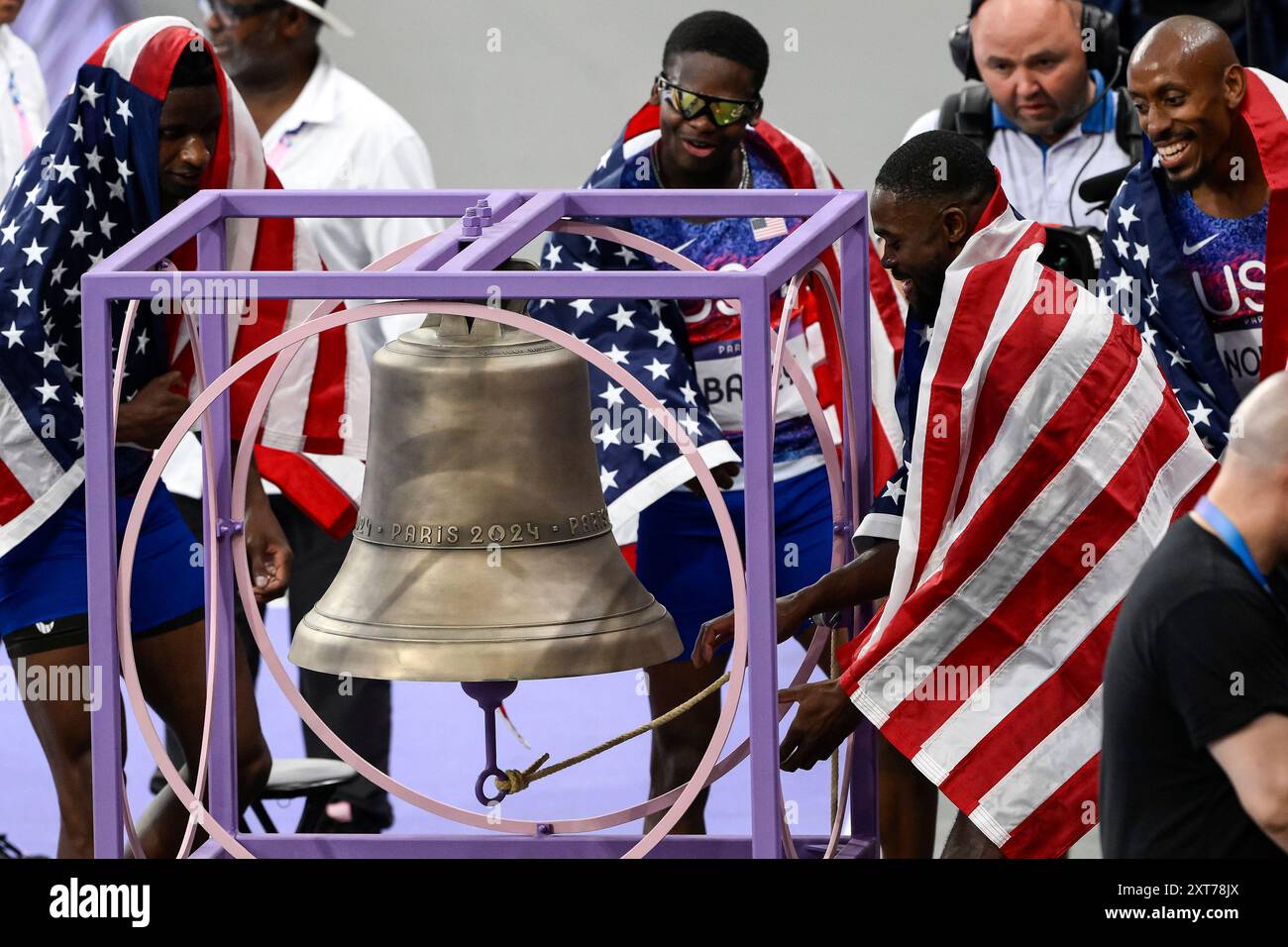 Christopher Bailey, Bryce Deadmon, Rai Benjamin and Vernon Norwood of ...
