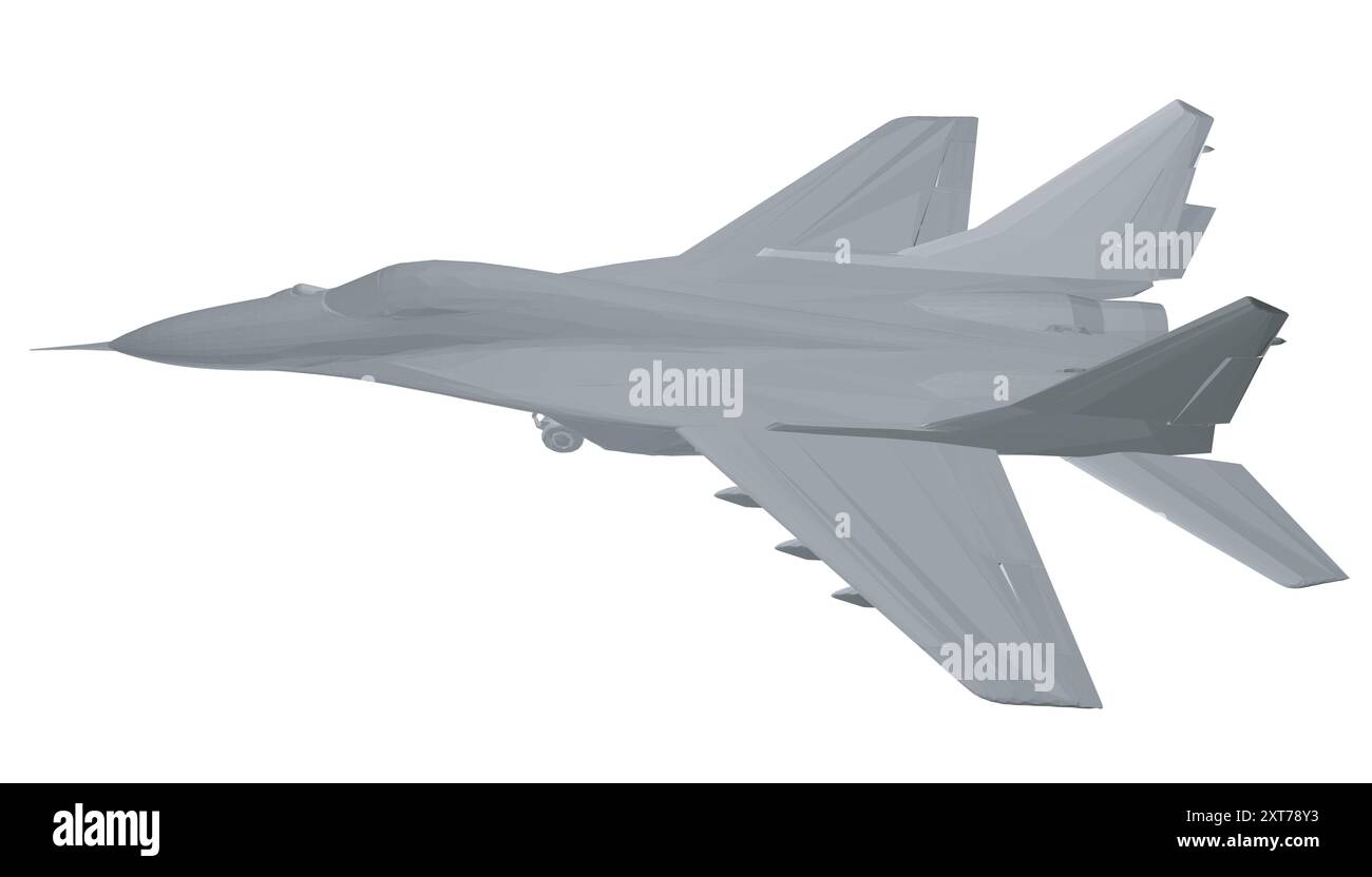Military fighter jet polygonal. Vector art illustration of polygonal ...