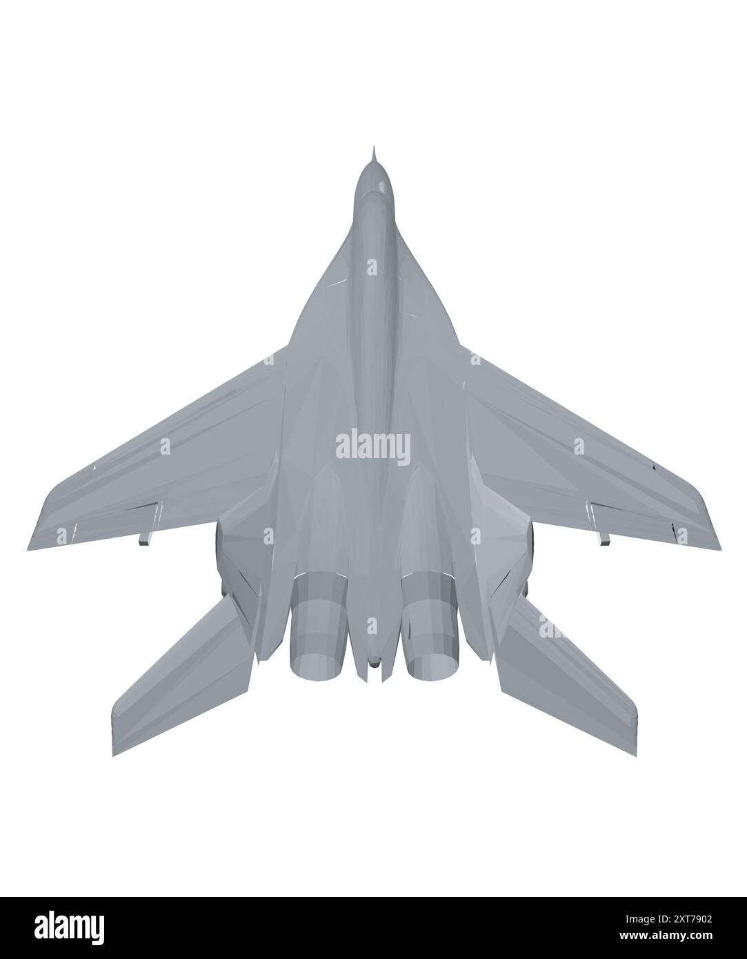 Military fighter jet polygonal. Vector art illustration of polygonal ...