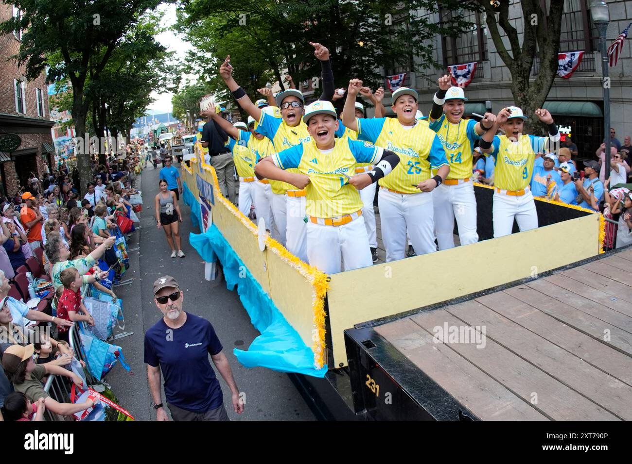 The Puerto Rico Region Champions from Guayama, Puerto Rico, ride in the ...