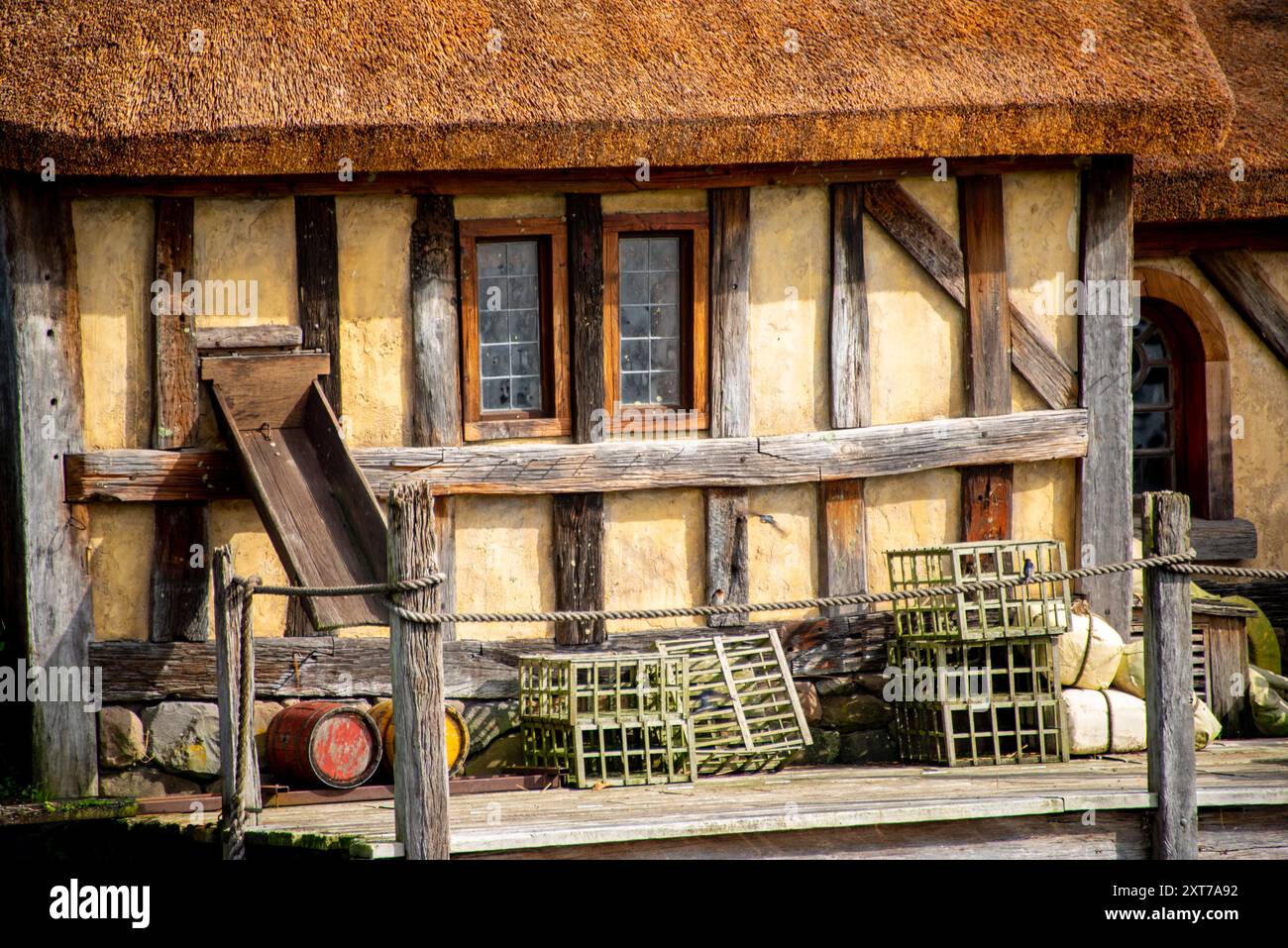 Water Mill in Matamata - New Zealand Stock Photo - Alamy