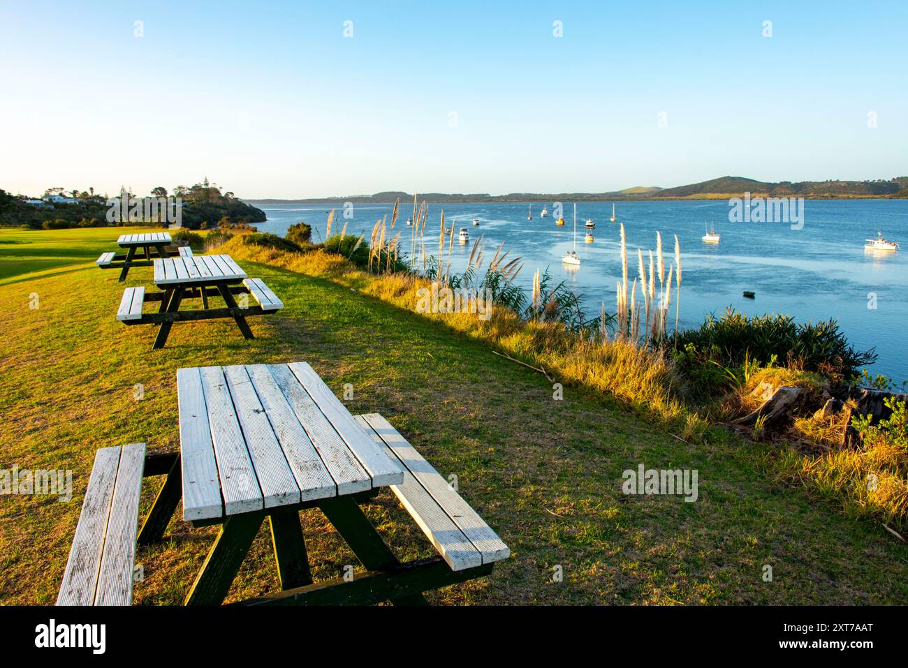 Houhora Harbour in Pukenui - New Zealand Stock Photo - Alamy