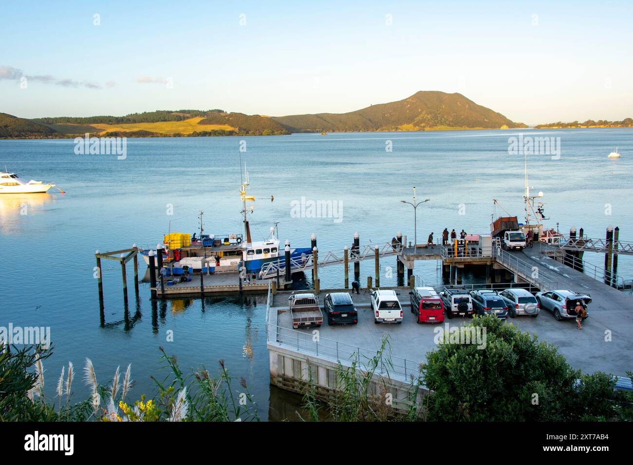 Houhora Harbour in Pukenui - New Zealand Stock Photo - Alamy