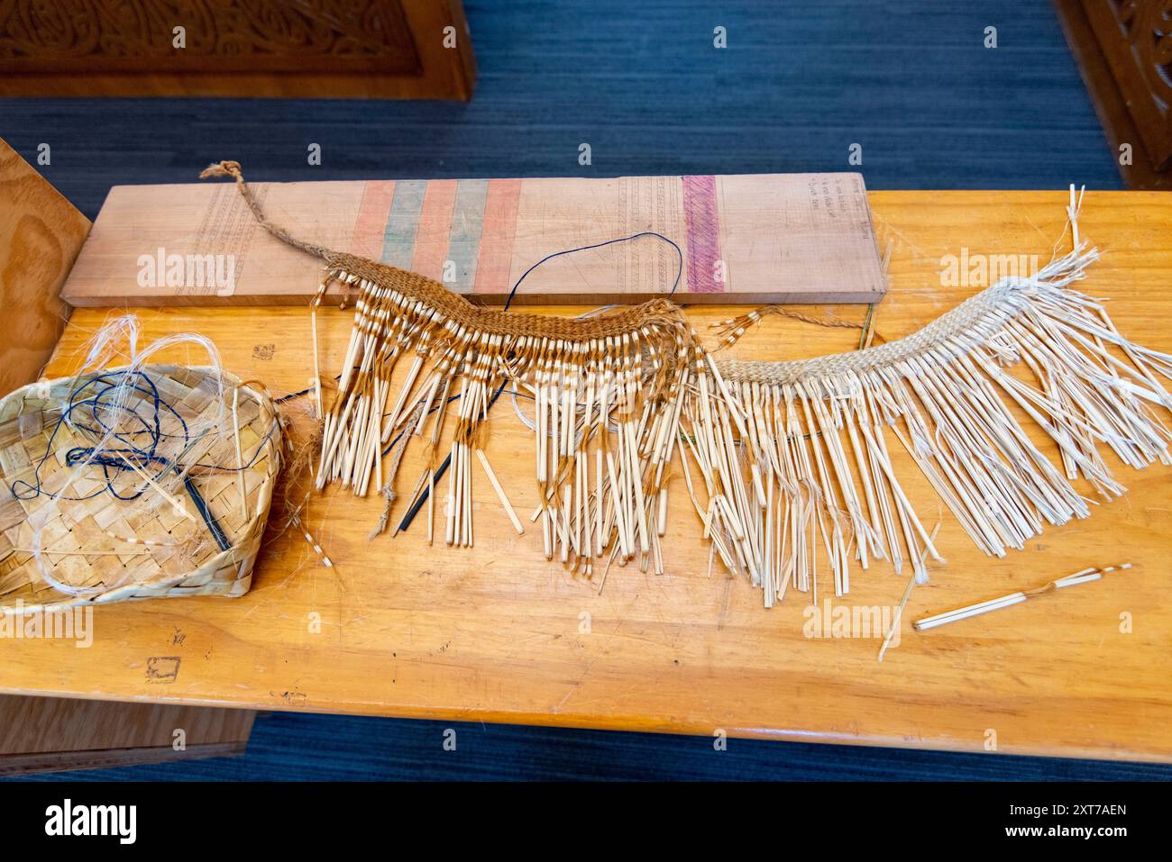 Maori culture flax hi-res stock photography and images - Alamy