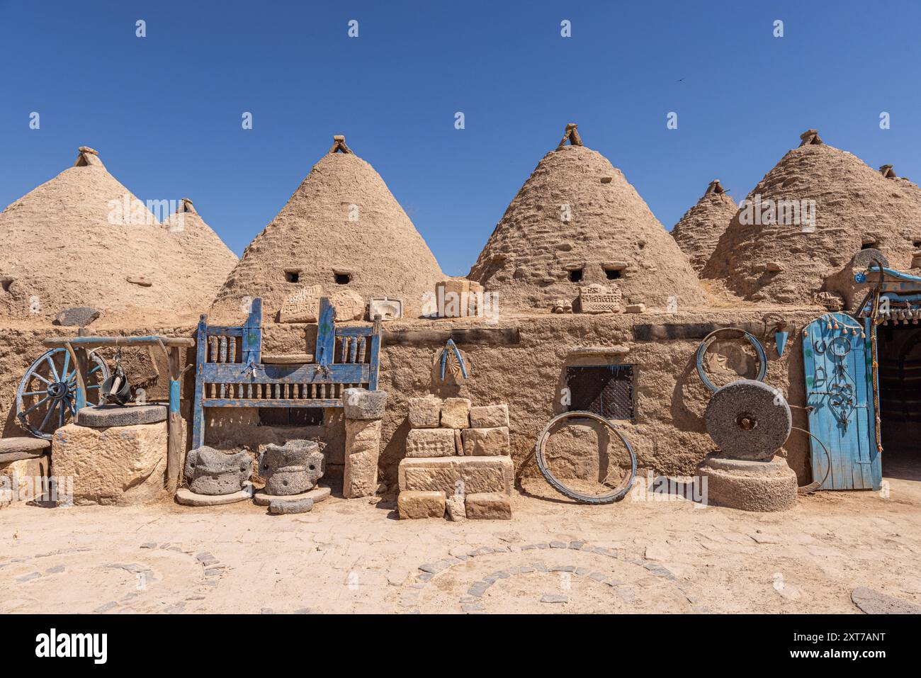 Traditional conical houses of Harran, Sanliurfa, Turkey. Traditional ...