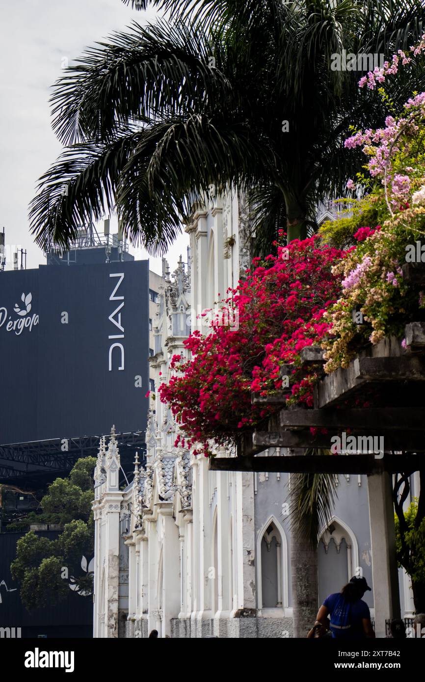 CALI, COLOMBIA - 13 AUGUST 2024. Facade of the DIAN (Directiorate of National Taxes and Customs ...
