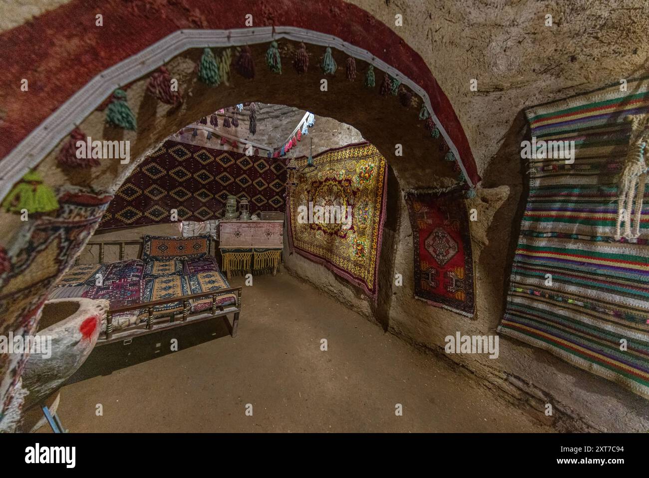 Traditional conical houses of Harran, Sanliurfa, Turkey. Traditional ...