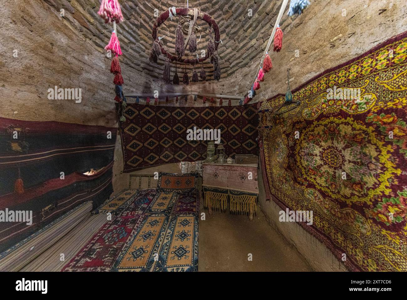 Traditional conical houses of Harran, Sanliurfa, Turkey. Traditional ...