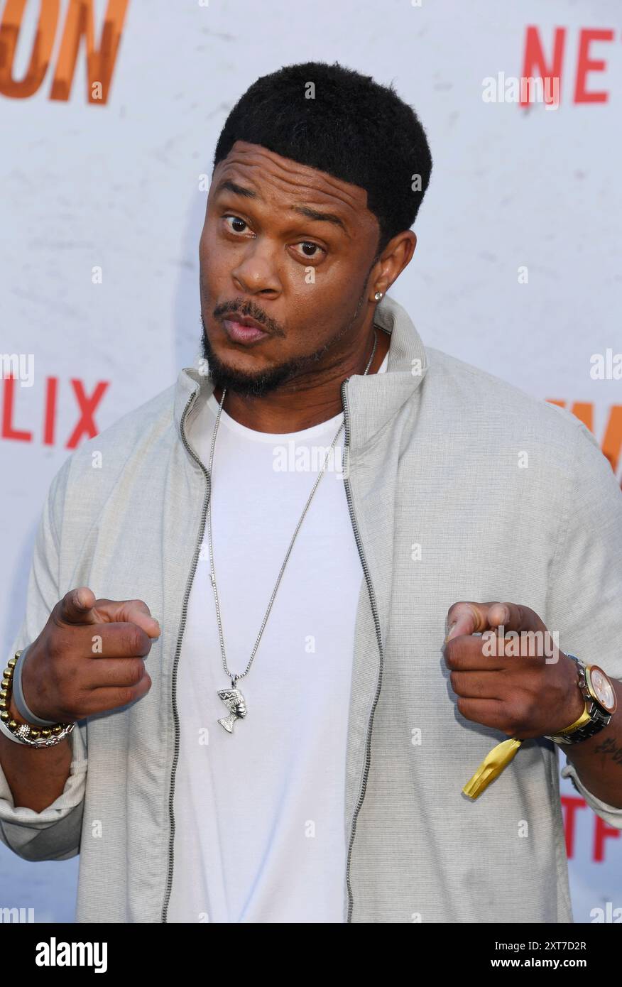 LOS ANGELES, CALIFORNIA - AUGUST 12: Pooch Hall attends the Los Angeles ...