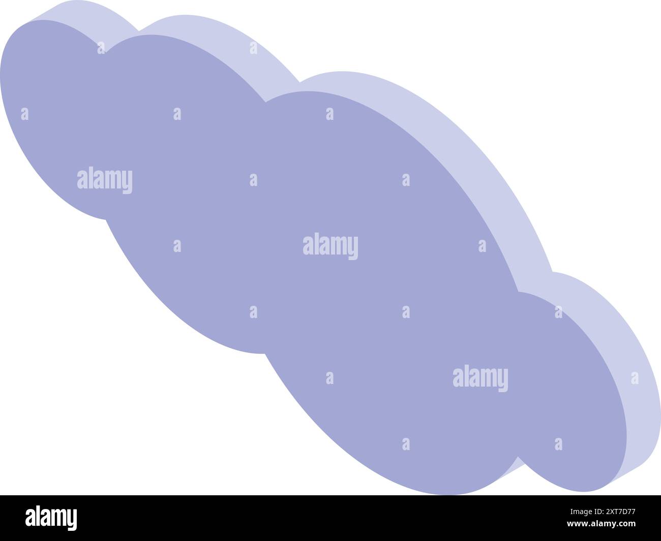 Simple cartoon cloud floating in the sky hi-res stock photography and ...