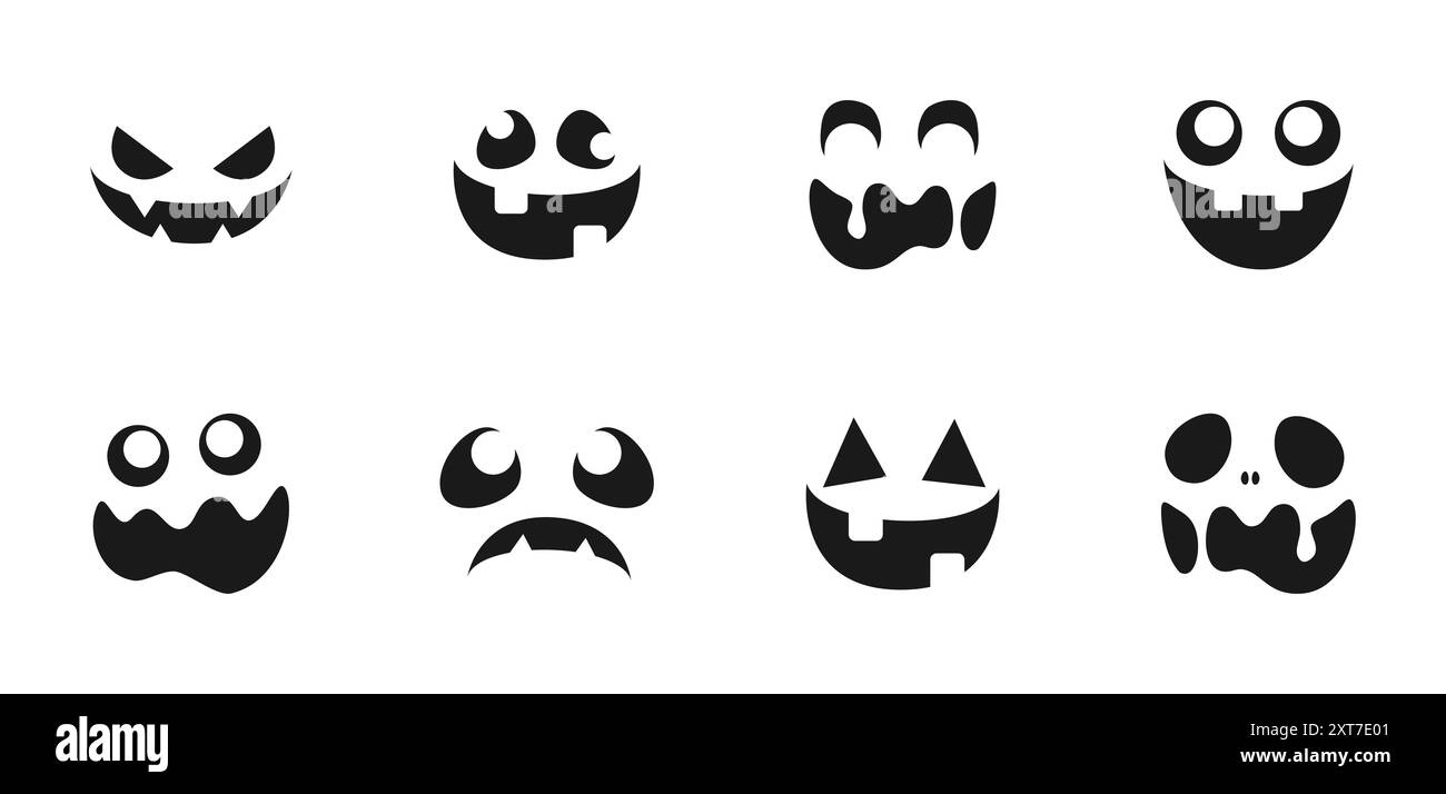 Angry face emoji halloween hi-res stock photography and images - Alamy