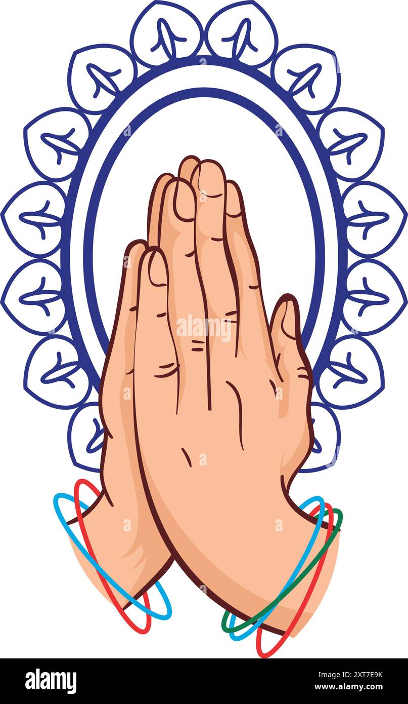 Namaste Hands Namaste Hands Silhouette Artwork For Peace And