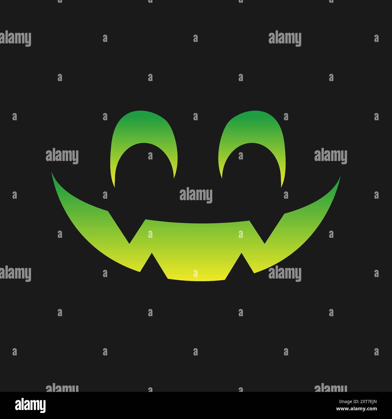 Scary face design hi-res stock photography and images - Alamy