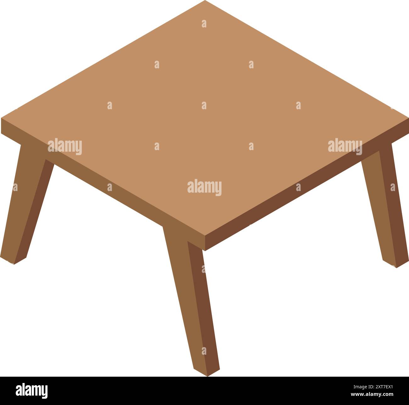 Four leg table Stock Vector Images - Alamy