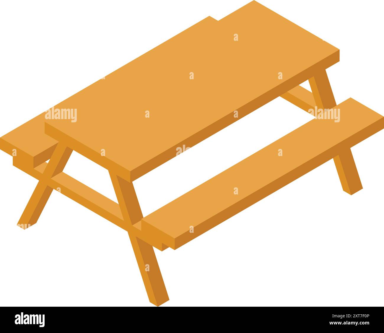 Outdoor eating eating lunch table bench Stock Vector Images - Alamy