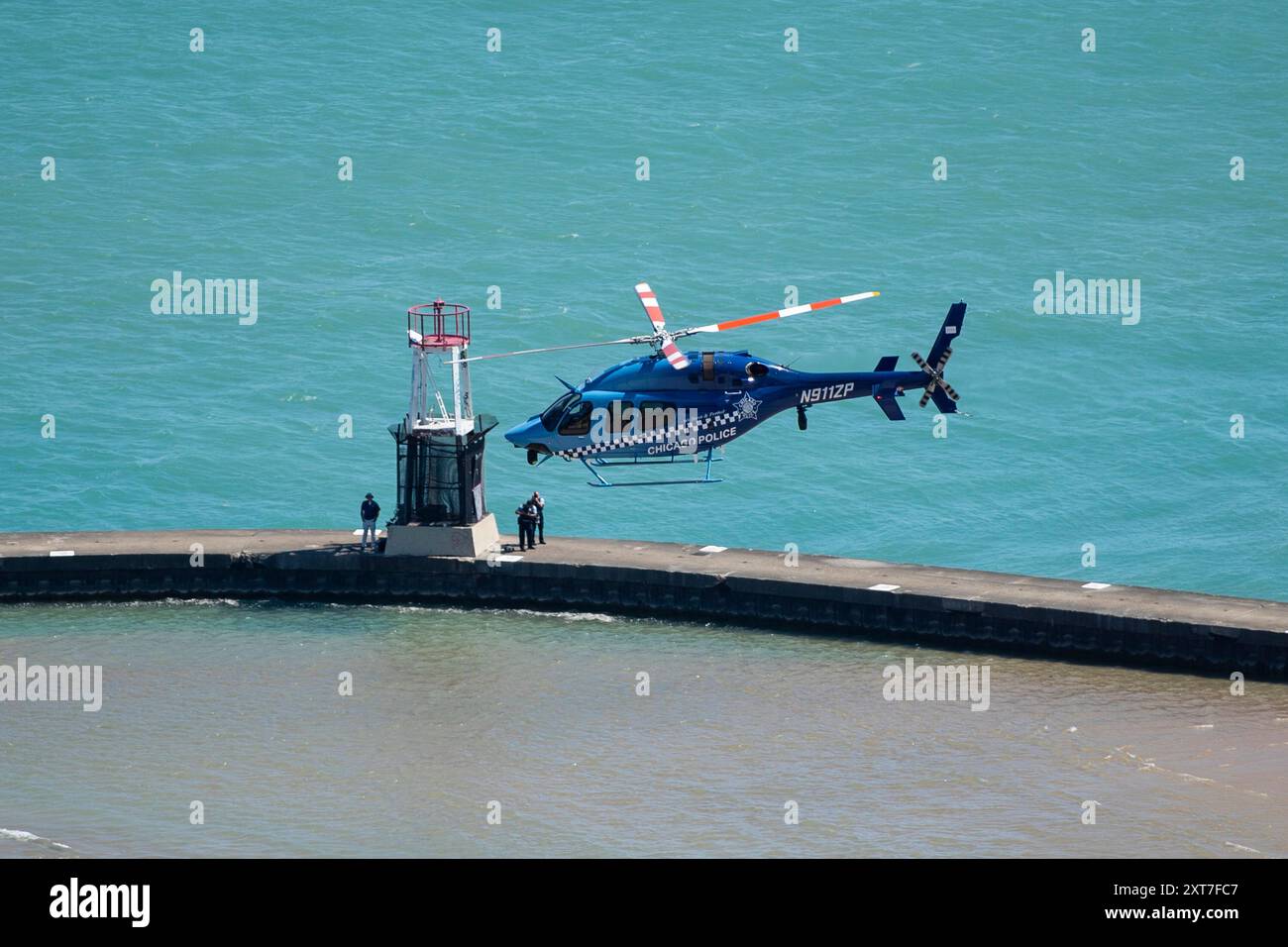 August 10, 2024: The Chicago Police Department's brand new Bell 429 ...