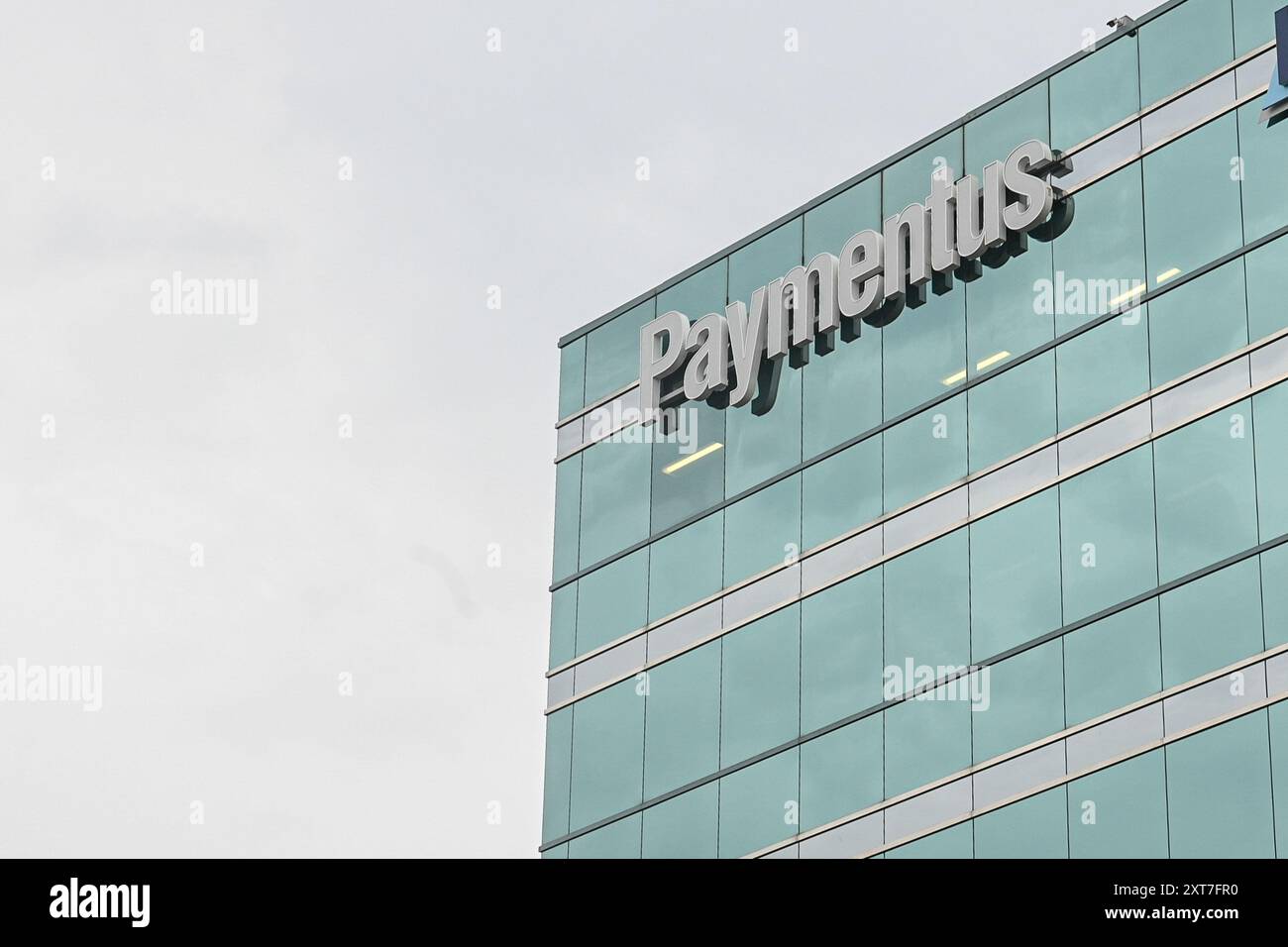 Toronto, ON, Canada – June 20, 2024: View at the Paymentus Fintech IT ...