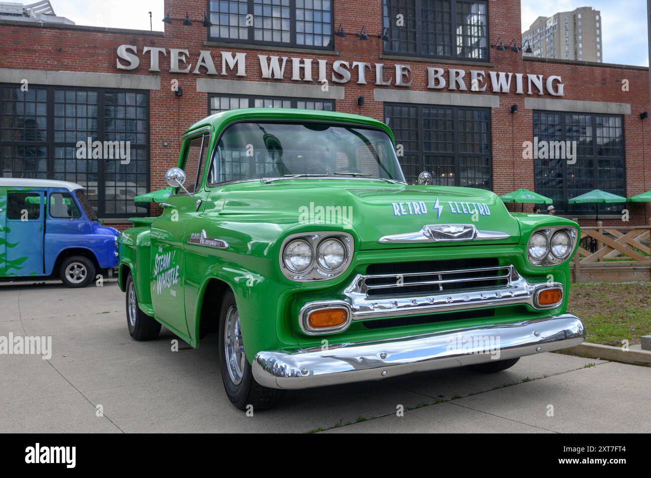 Toronto, ON, Canada – August 3, 2024: View at the Steam whistle beer ...