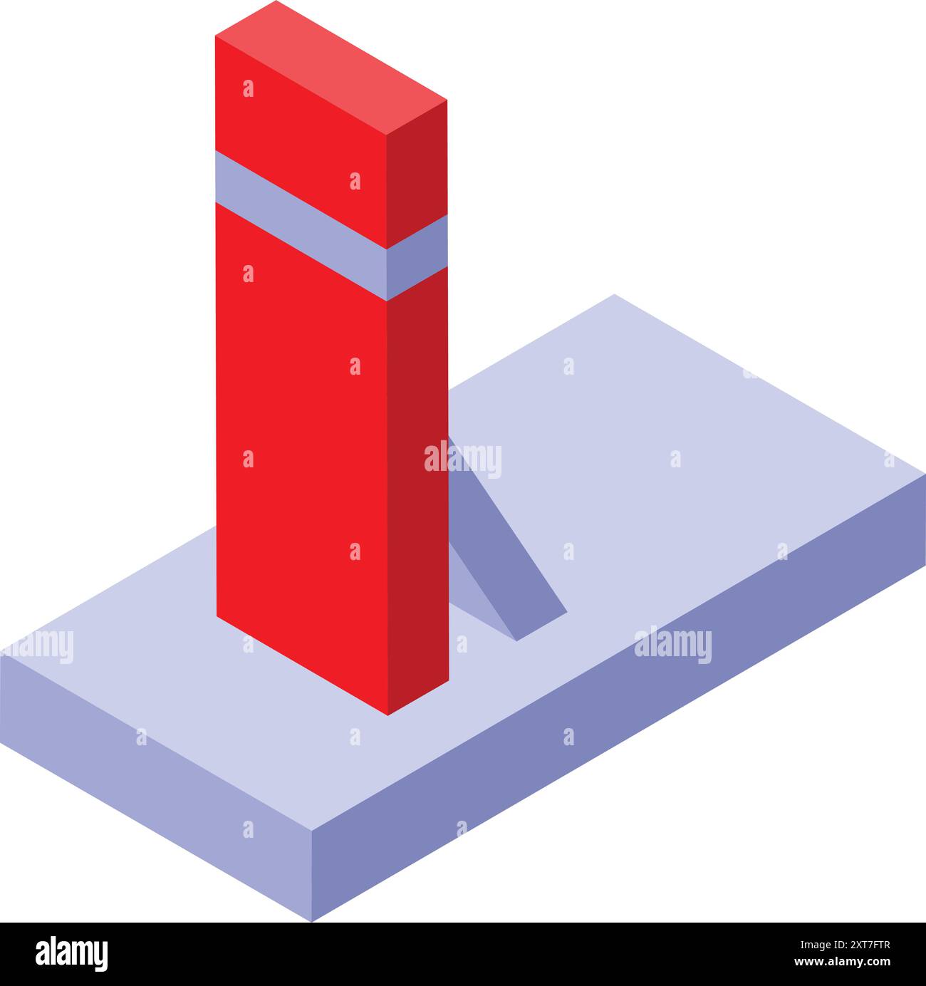 Illustration showing rising bar graph Stock Vector Images - Alamy