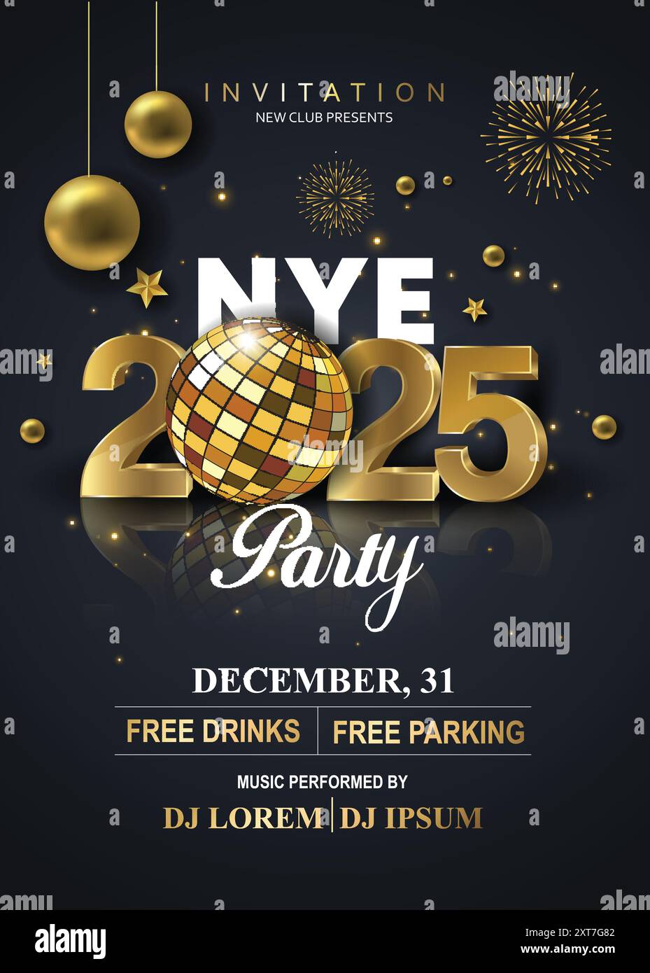 2025 new year countdown Stock Vector Images - Alamy