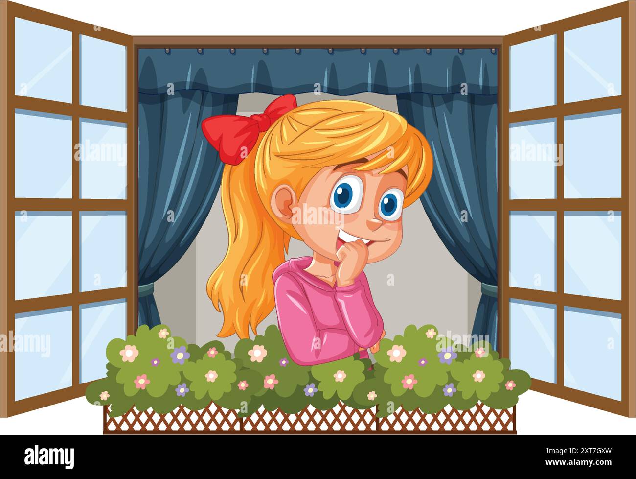 View looking out window Cut Out Stock Images & Pictures - Alamy