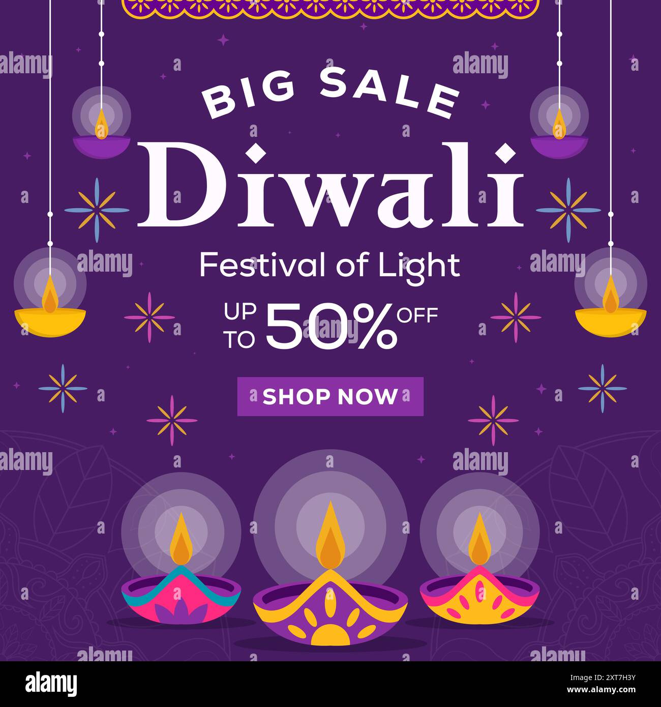 Happy diwali promotion Stock Vector Images - Alamy