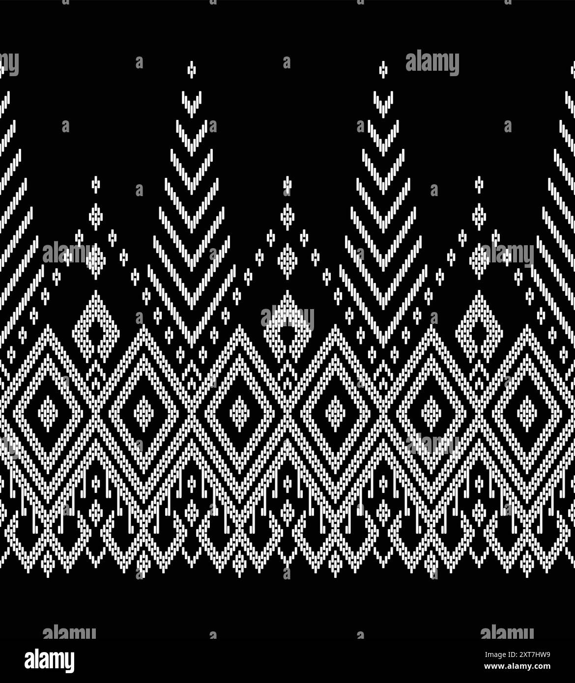 Abstract ethnic geometric pattern design for background or wallpaper ...